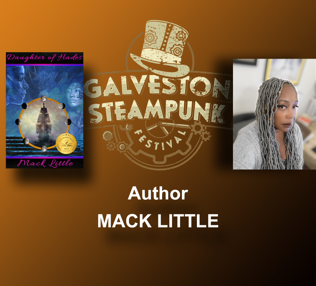 Galveston Steampunk Festival – Author Mack Little